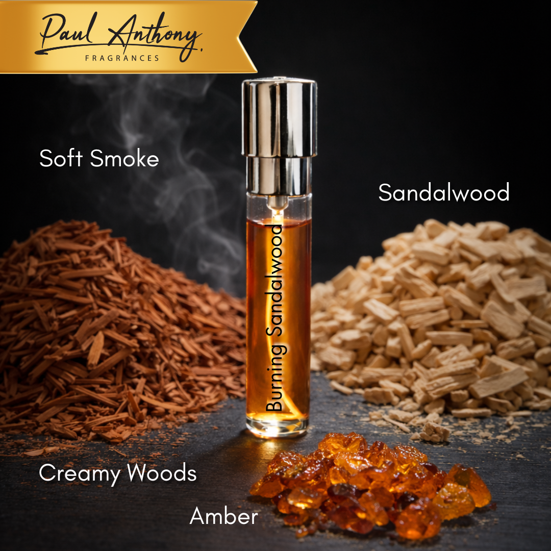 Burning Sandalwood by Paul Anthony - 8ml – Handsome Scent